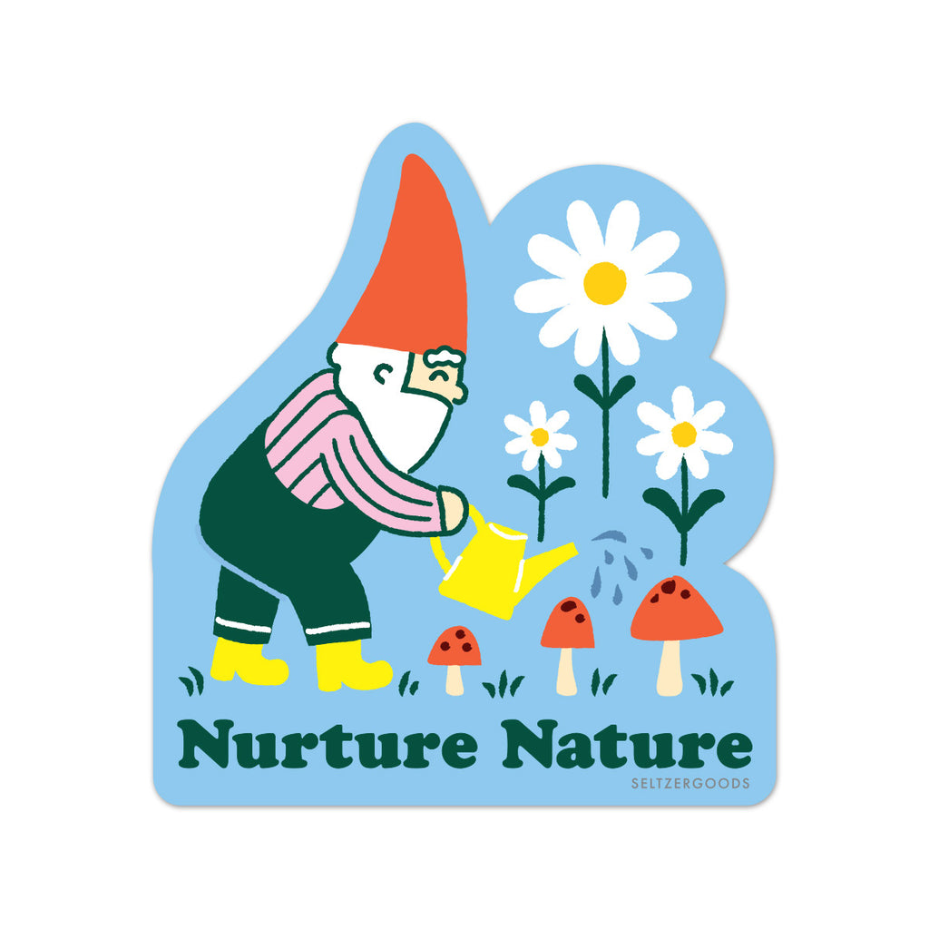 Daisy Gnome Sticker by Seltzer Goods – Dotters Books